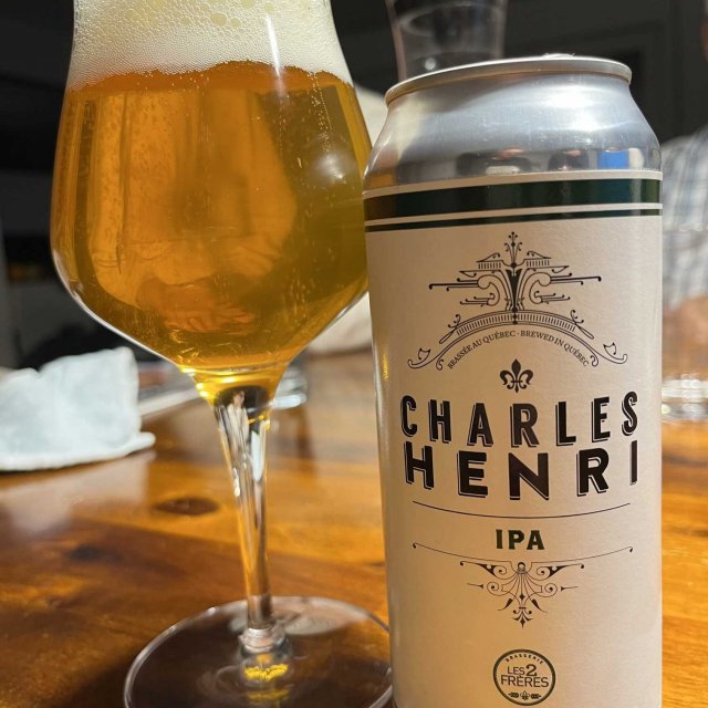 Charles Henri IPA $7.61+tx – Pub La Sainte Paix